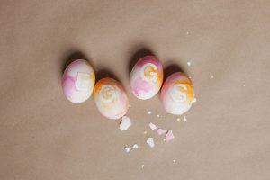 DIY: Watercolour Letter Easter Eggs – Project FairyTale